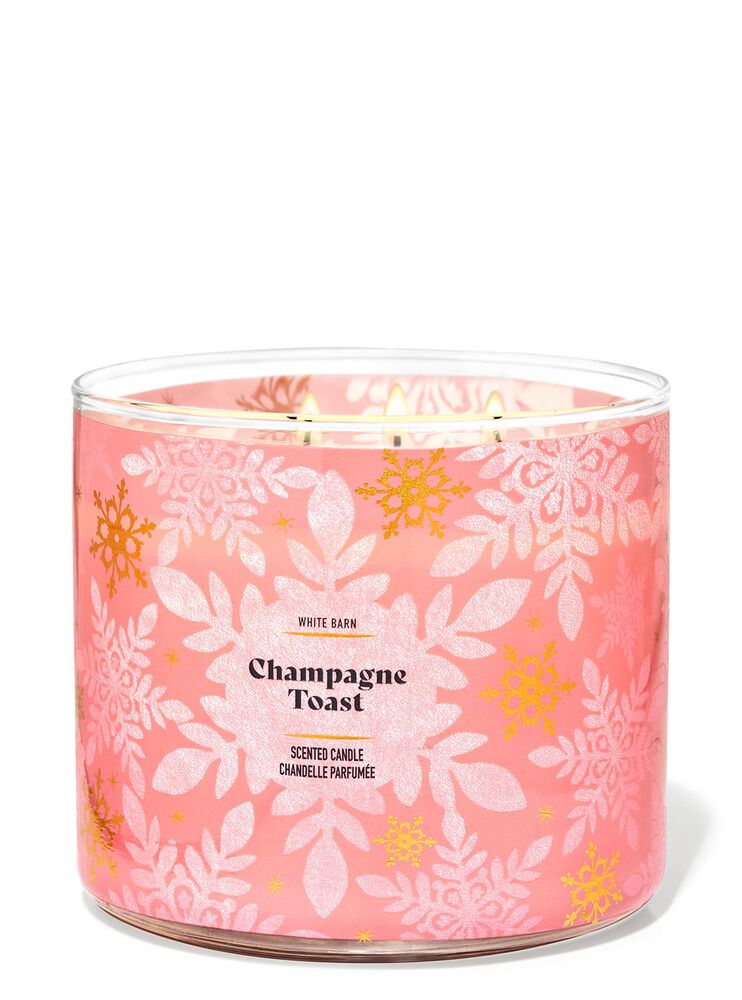 Buy Champagne Toast 3-Wick Candle Online | Bath & Body Works Thailand
