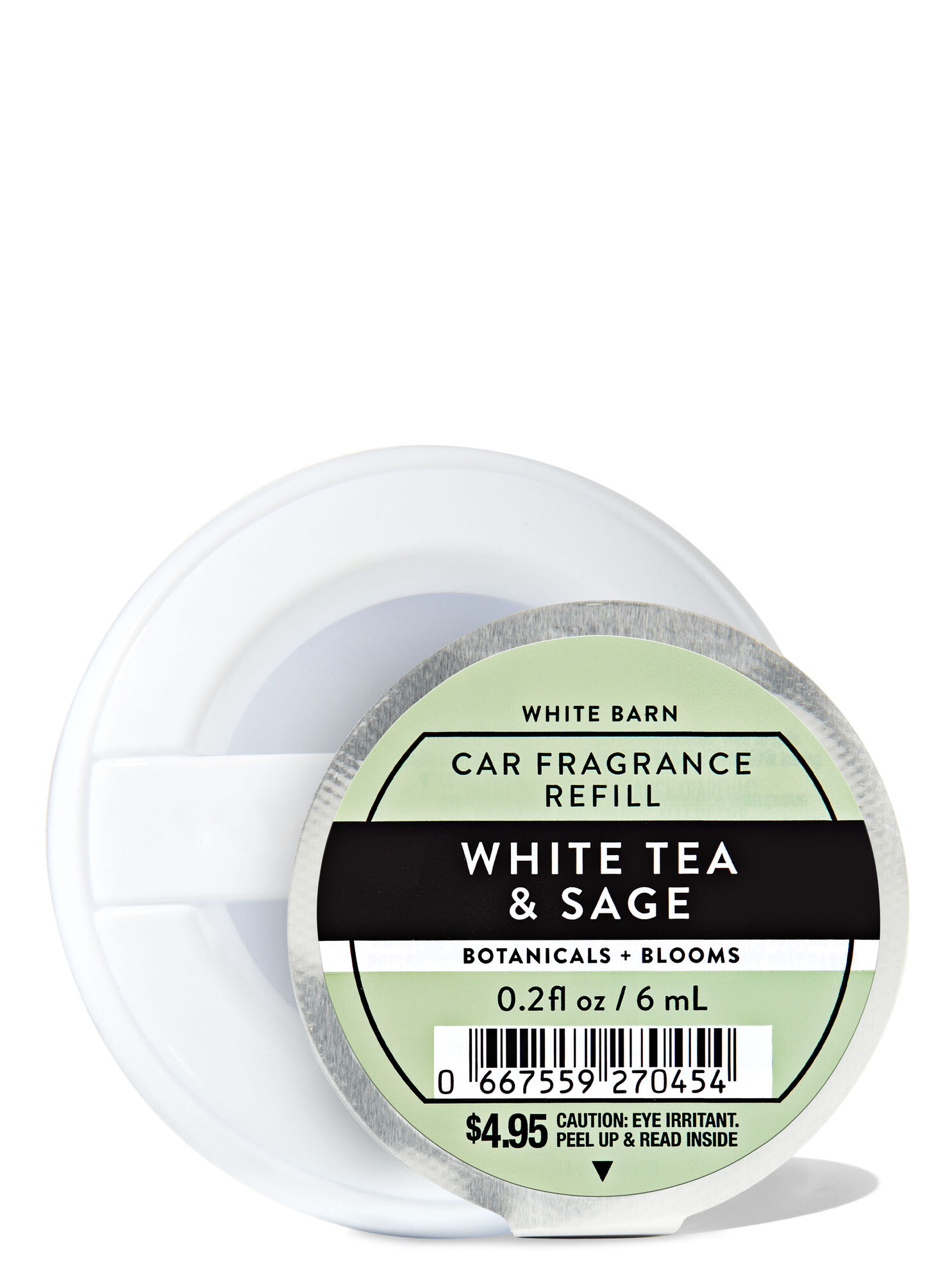 Buy White Tea & Sage Car Fragrance Refill Online | Bath & Body Works ...