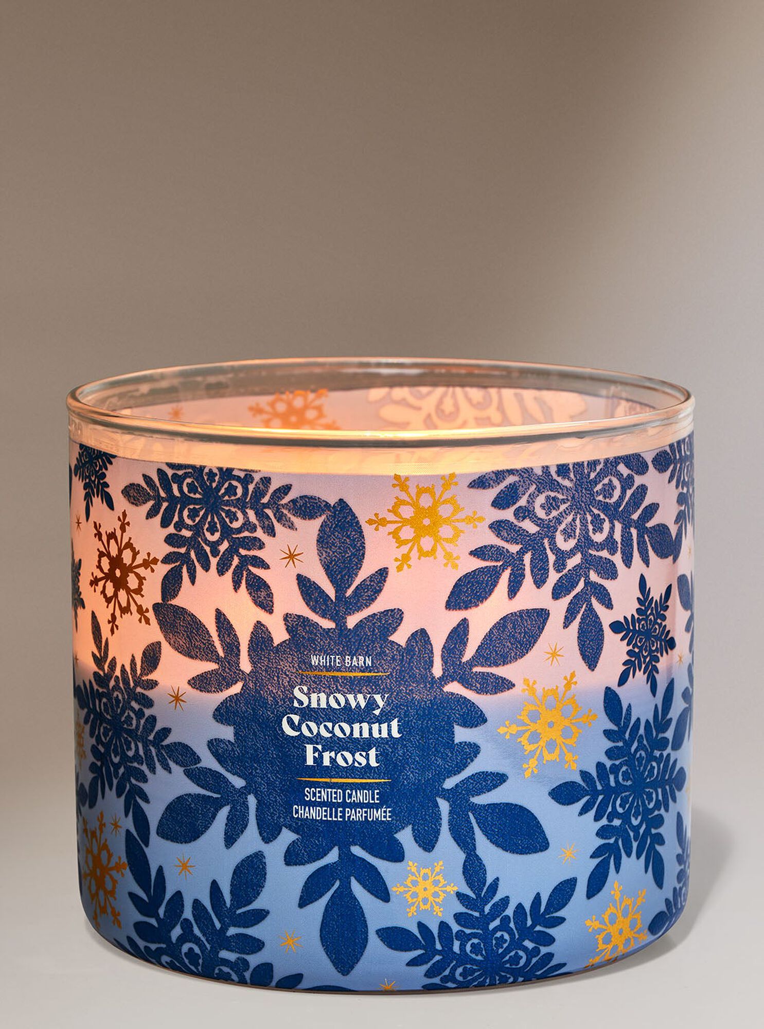 Buy Snowy Coconut Frost 3-Wick Candle Online | Bath & Body Works Thailand