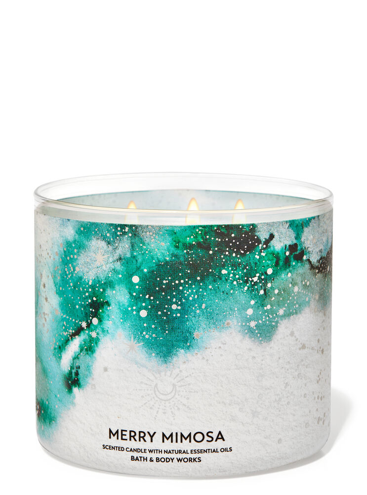 Buy Merry Mimosa 3-Wick Candle Online | Bath & Body Works Thailand
