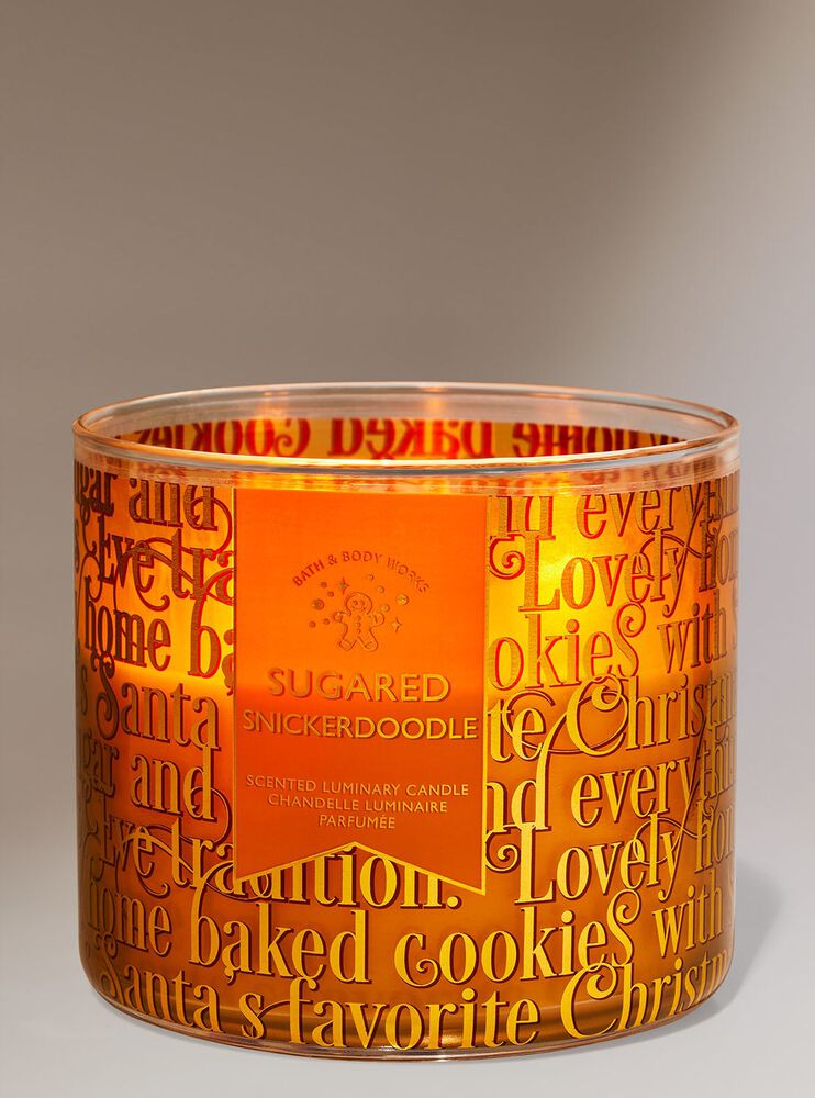Buy Sugared Snickerdoodle 3-Wick Candle Online | Bath & Body Works Thailand
