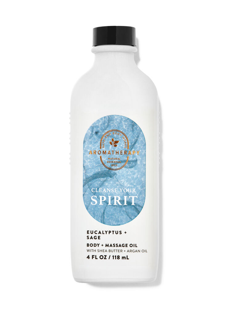 Buy Eucalyptus Sage Body and Massage Oil Online | Bath & Body Works ...