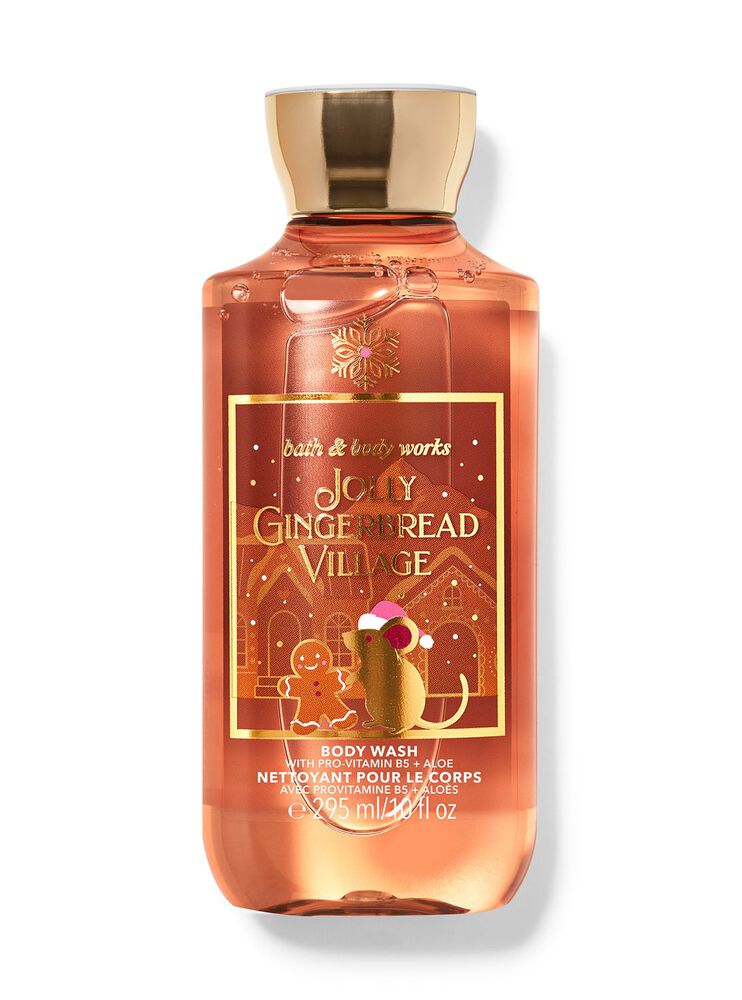 Shop Jolly Gingerbread Village Body Wash | TH Bath & Body Works