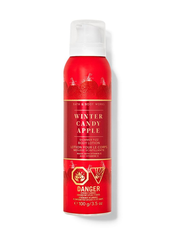 Buy Winter Candy Apple Shimmer Fizz Body Lotion Online | Bath & Body ...