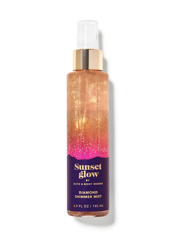 Shop Sunset Glow Diamond Shimmer Mist | TH Bath & Body Works