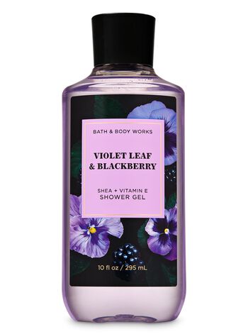 Shop Violet Leaf & Blackberry Shower Gel | TH Bath & Body Works