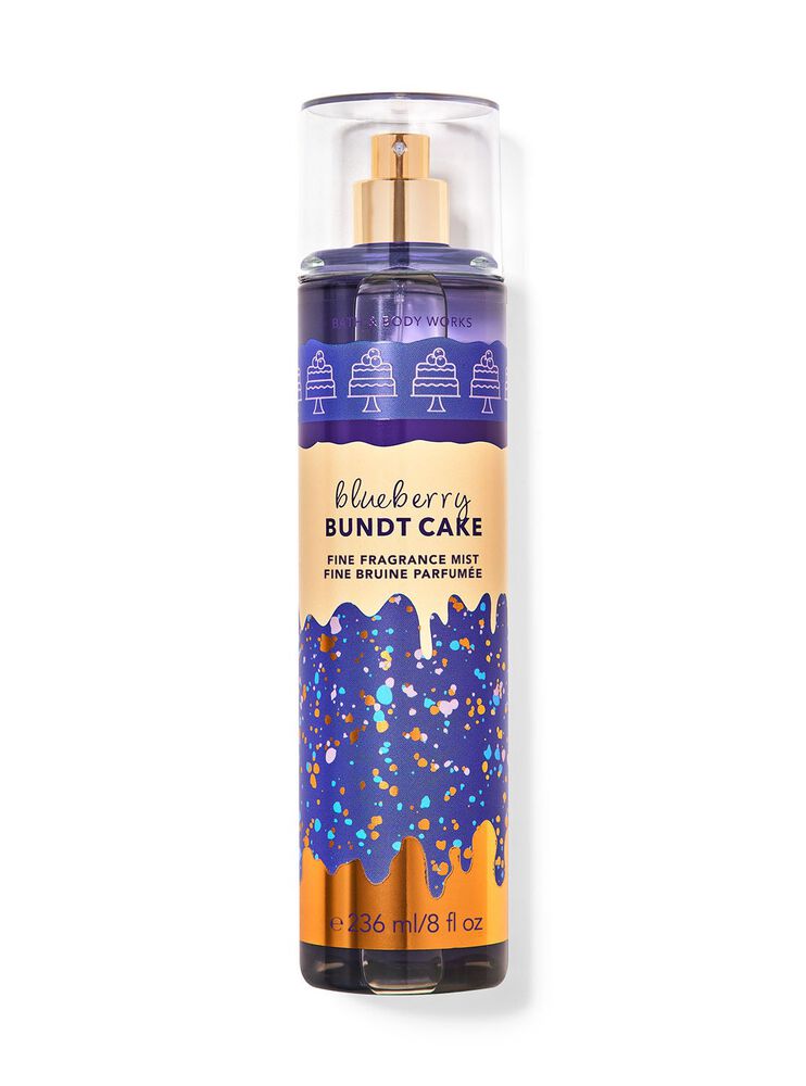 Buy Blueberry Bundt Cake Fine Fragrance Mist Online | Bath & Body Works ...