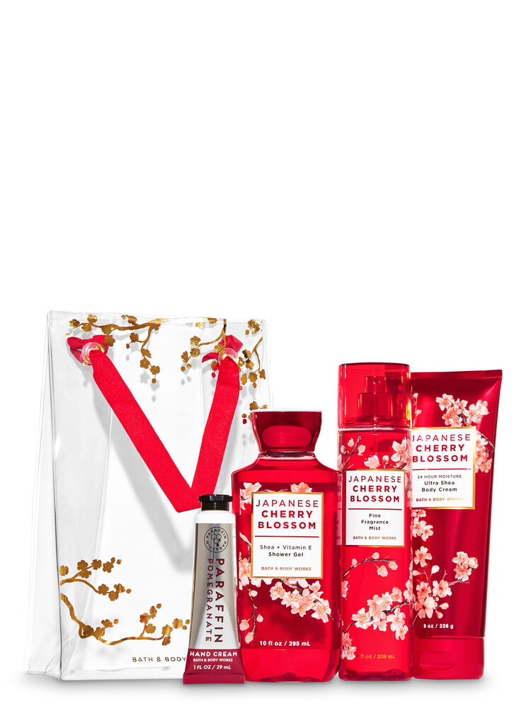 Buy Japanese Cherry Blossom Gift Set Online | TH Bath & Body Works