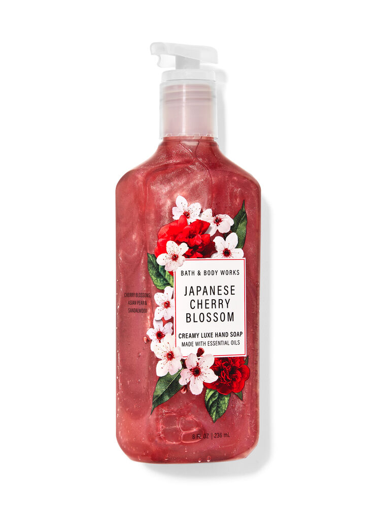 Buy Japanese Cherry Blossom Creamy Luxe Hand Soap Online | Bath & Body ...