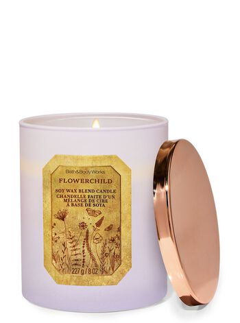 Shop Flowerchild เทียนหอม 1 ไส้ | TH Bath & Body Works