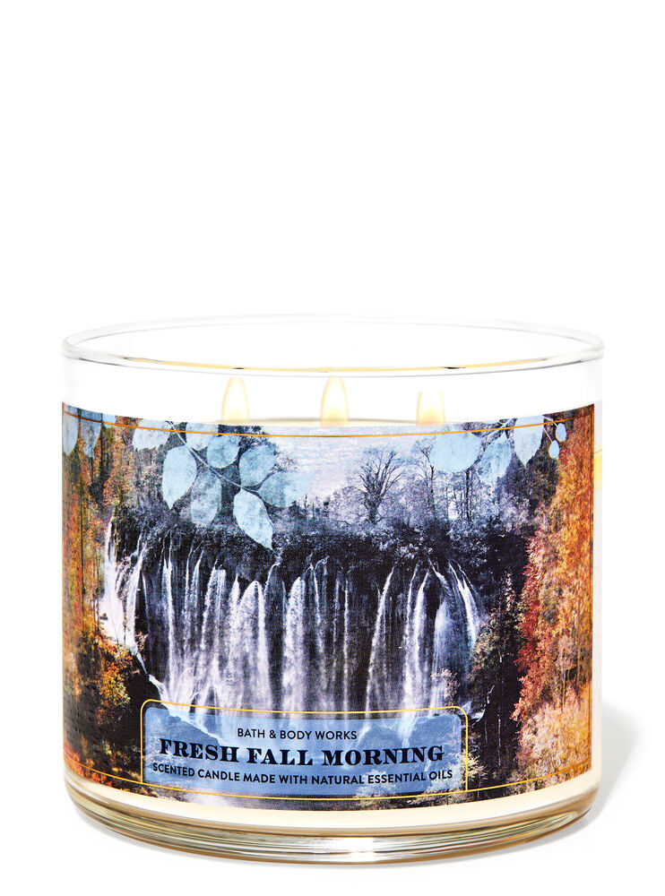 Buy Fresh Fall Morning 3-Wick Candle Online | Bath & Body Works Thailand