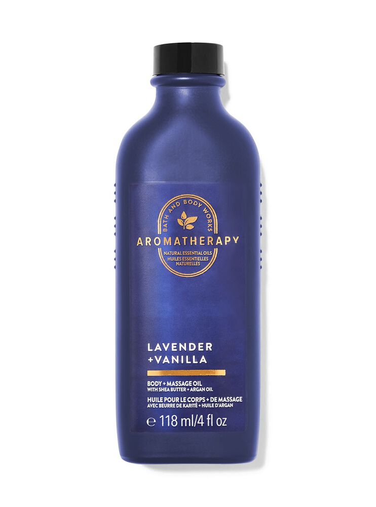 Buy Lavender Vanilla Body and Massage Oil Online | Bath & Body Works ...