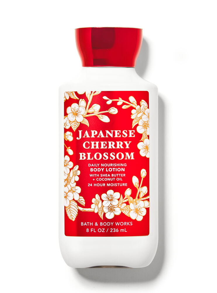 Buy Japanese Cherry Blossom Daily Nourishing Body Lotion Online | Bath ...